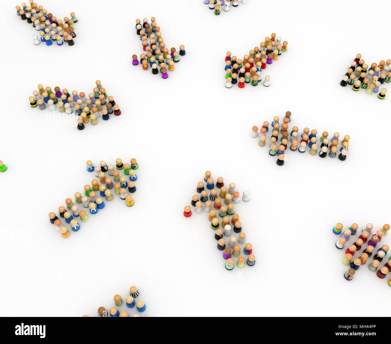 Group formed Cut Out Stock Images & Pictures - Alamy