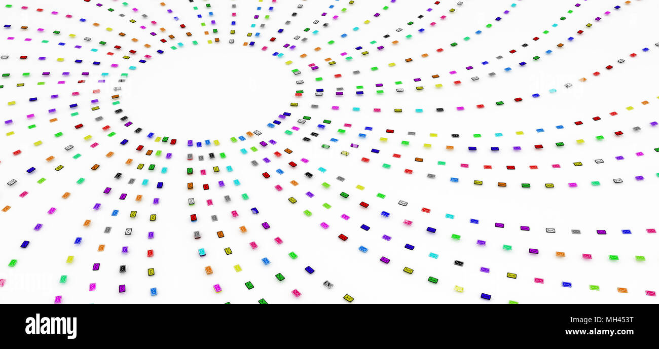 Letter and email symbols hi-res stock photography and images - Alamy