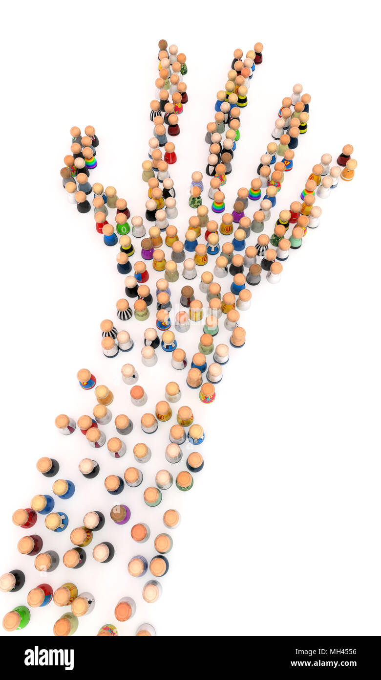 With giant cartoon figures hi-res stock photography and images - Alamy