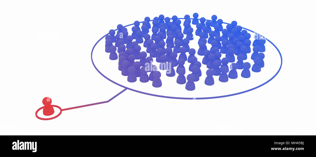 Small crowd people standing outside hi-res stock photography and images ...