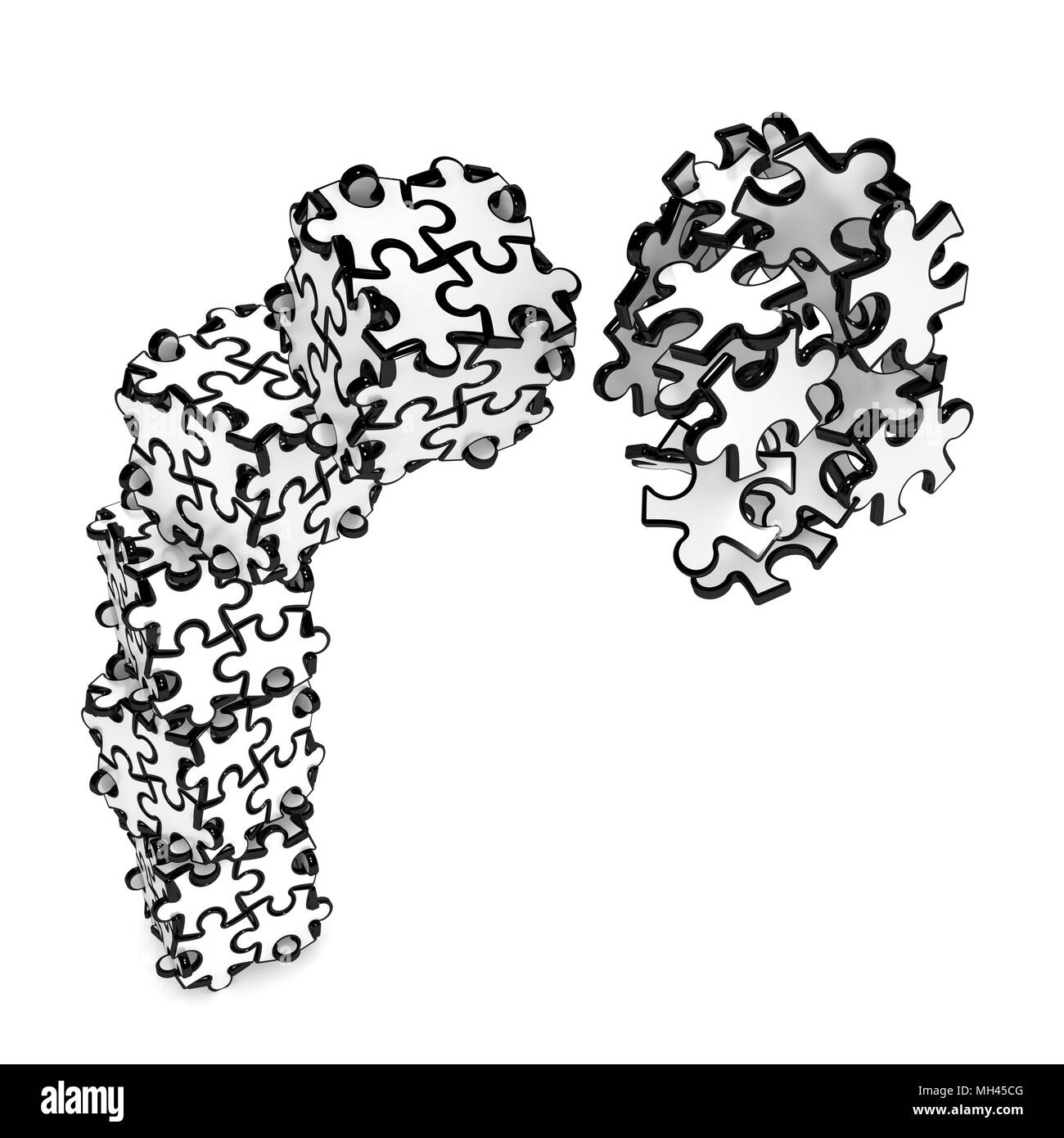 3d jigsaw puzzle hi-res stock photography and images - Alamy