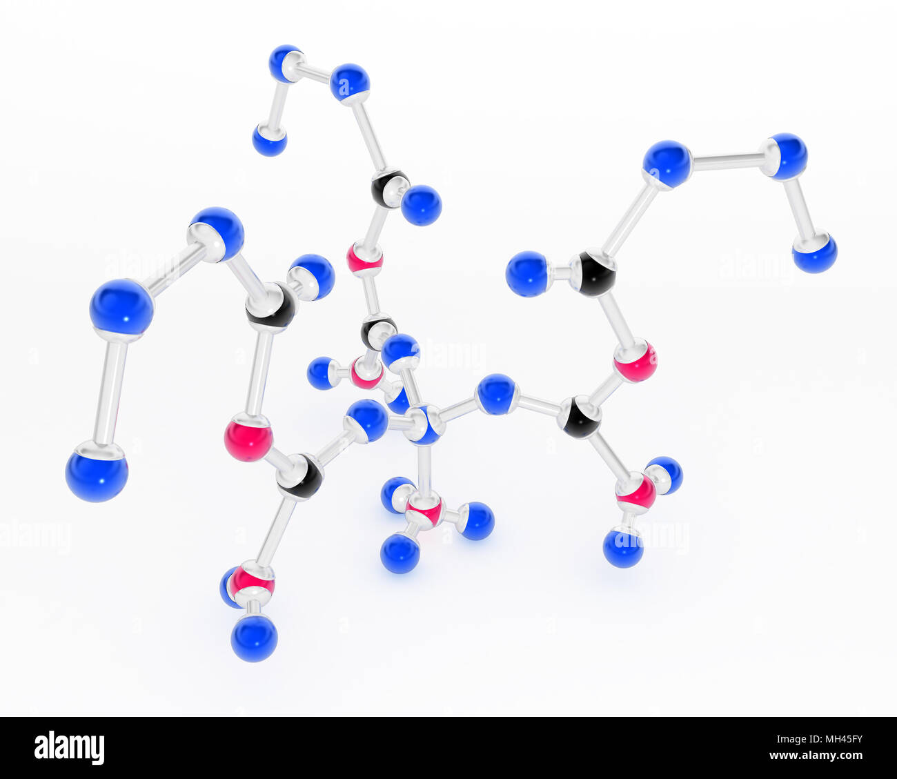Molecular Model, Constructs Stock Photo - Alamy