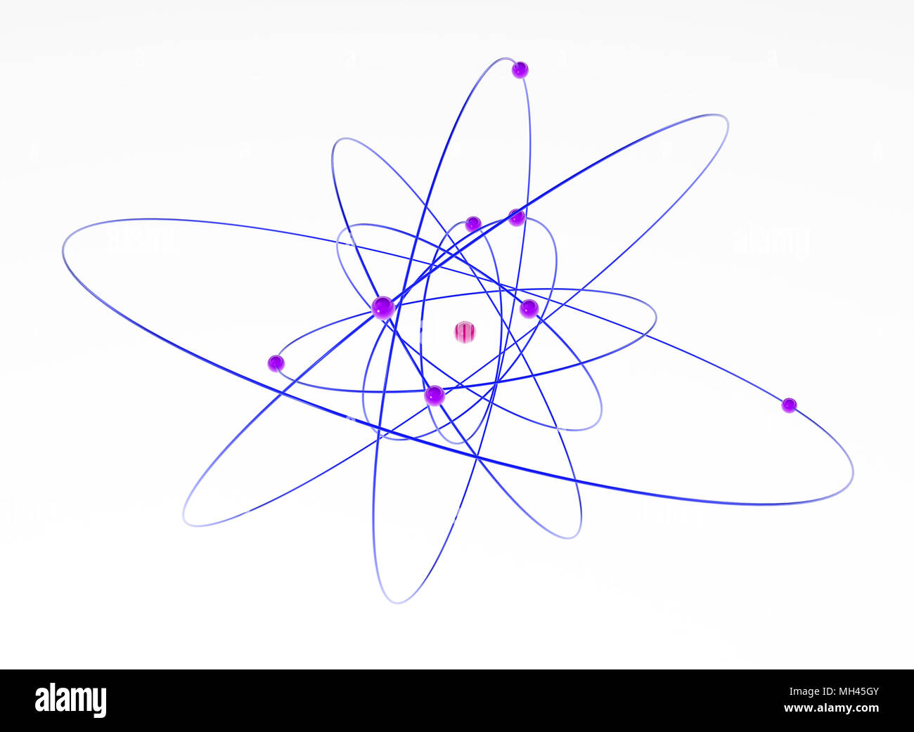 Atom model cutout hi-res stock photography and images - Alamy