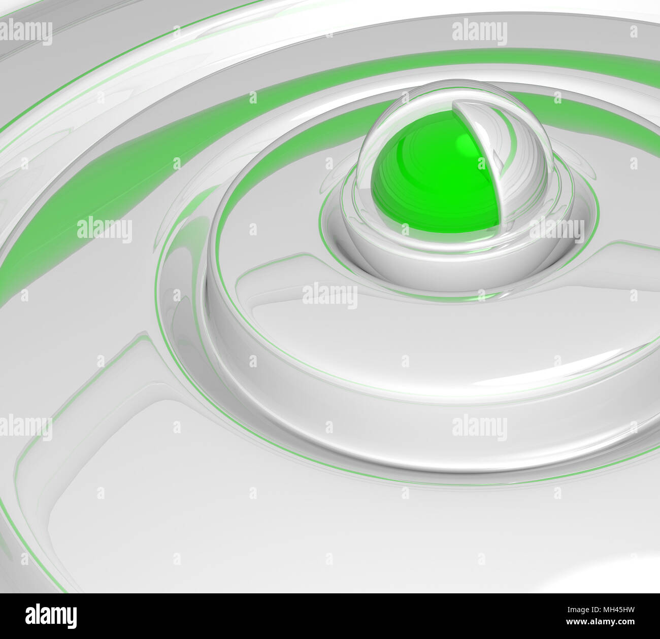 Simple 3d Reflection abstract background Stock Photo - Alamy