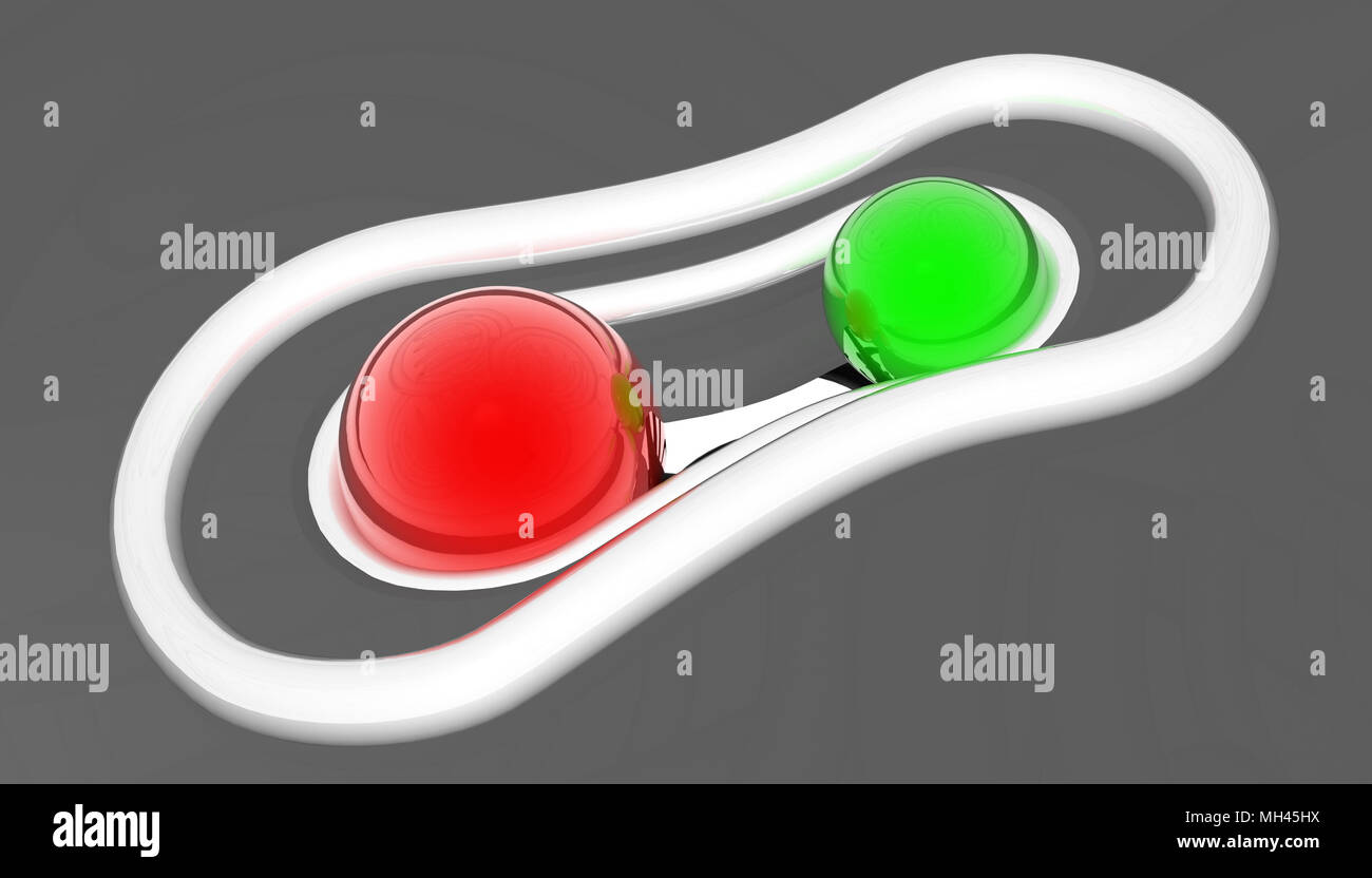 Simple 3d Reflection abstract background Stock Photo - Alamy