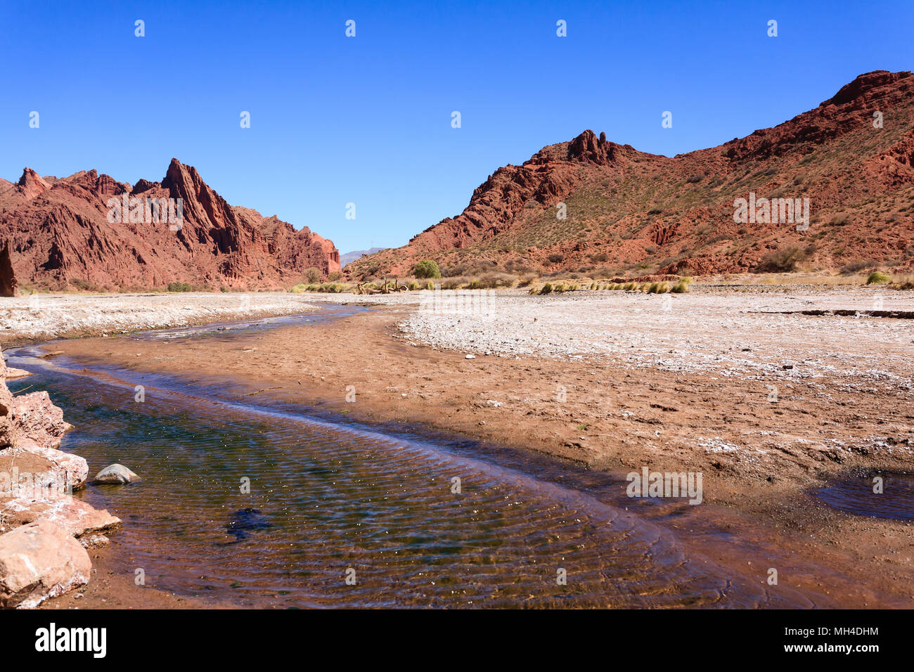 Bolivian canyon near Tupiza,Bolivia.Quebrada Seca,Duende canyon ...