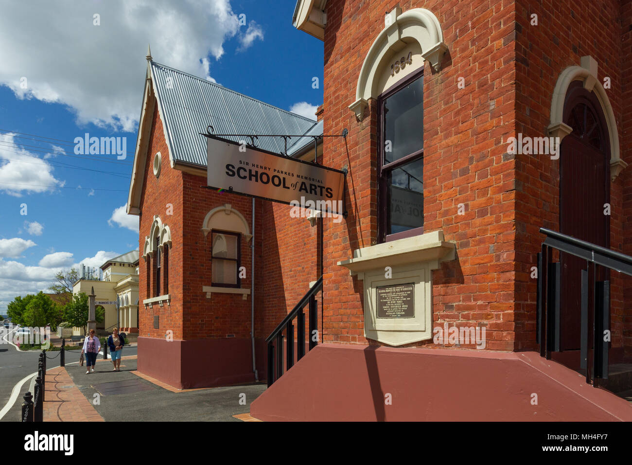 The Tenterfield School of Arts is a building located on the Rouse ...
