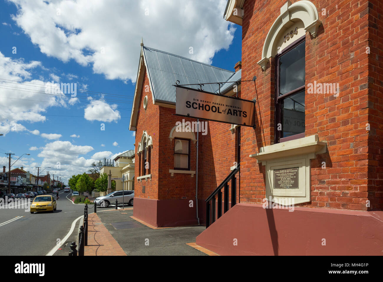 The Tenterfield School of Arts is a building located on the Rouse ...
