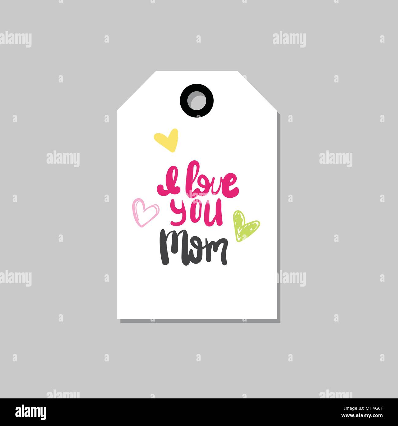 Mom Badge Stock Vector Images - Alamy