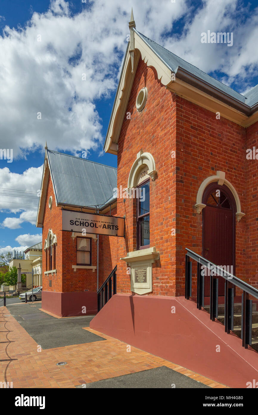 The Tenterfield School of Arts is a building located on the Rouse ...