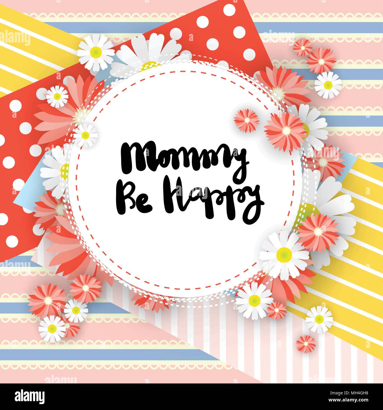 Mom background Stock Vector Images - Alamy