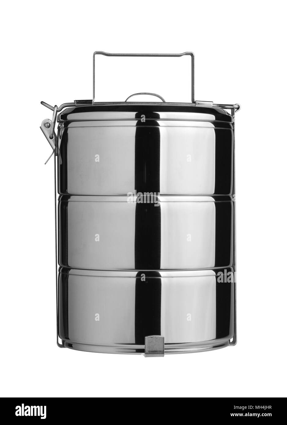 Tiffin box picnic Black and White Stock Photos & Images - Alamy