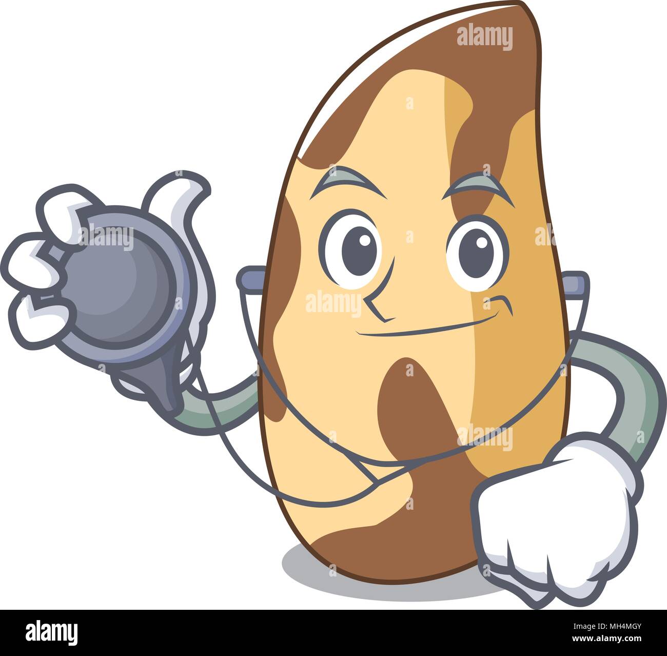 Doctor brazil nut character cartoon Stock Vector Image & Art - Alamy
