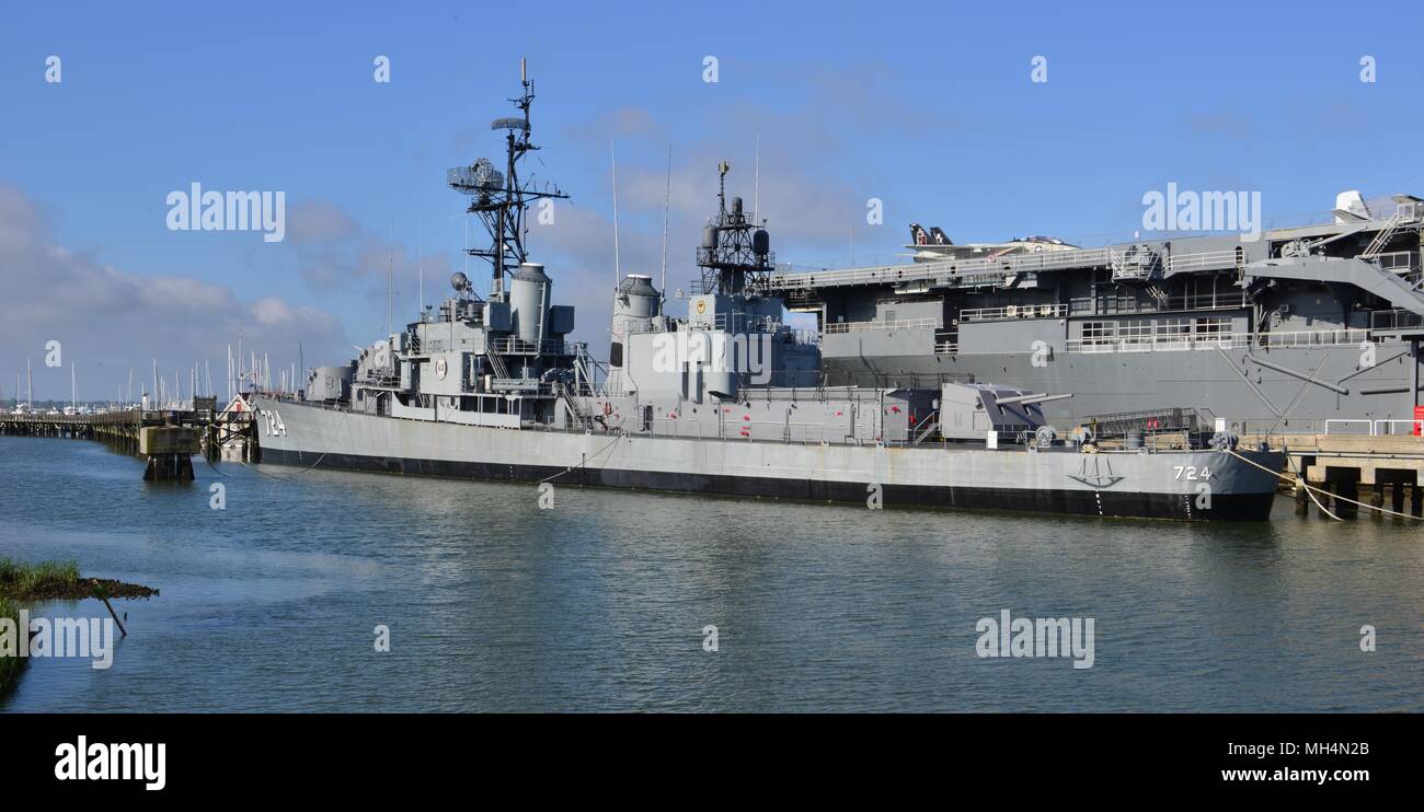 The American Destroyer USS Laffey Stock Photo - Alamy