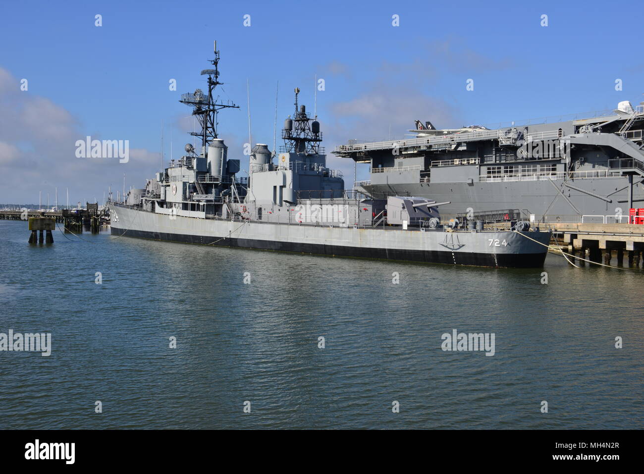 The American Destroyer USS Laffey Stock Photo - Alamy