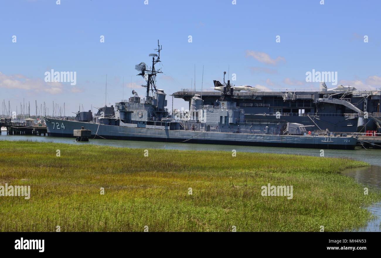 The American Destroyer USS Laffey Stock Photo - Alamy