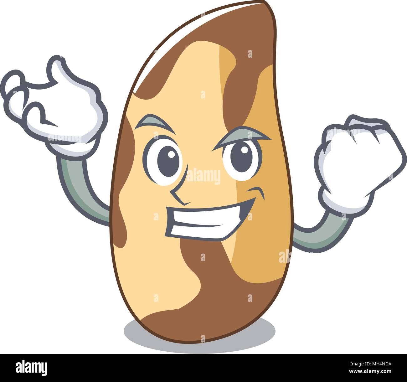 Successful brazil nut character cartoon Stock Vector Image & Art - Alamy