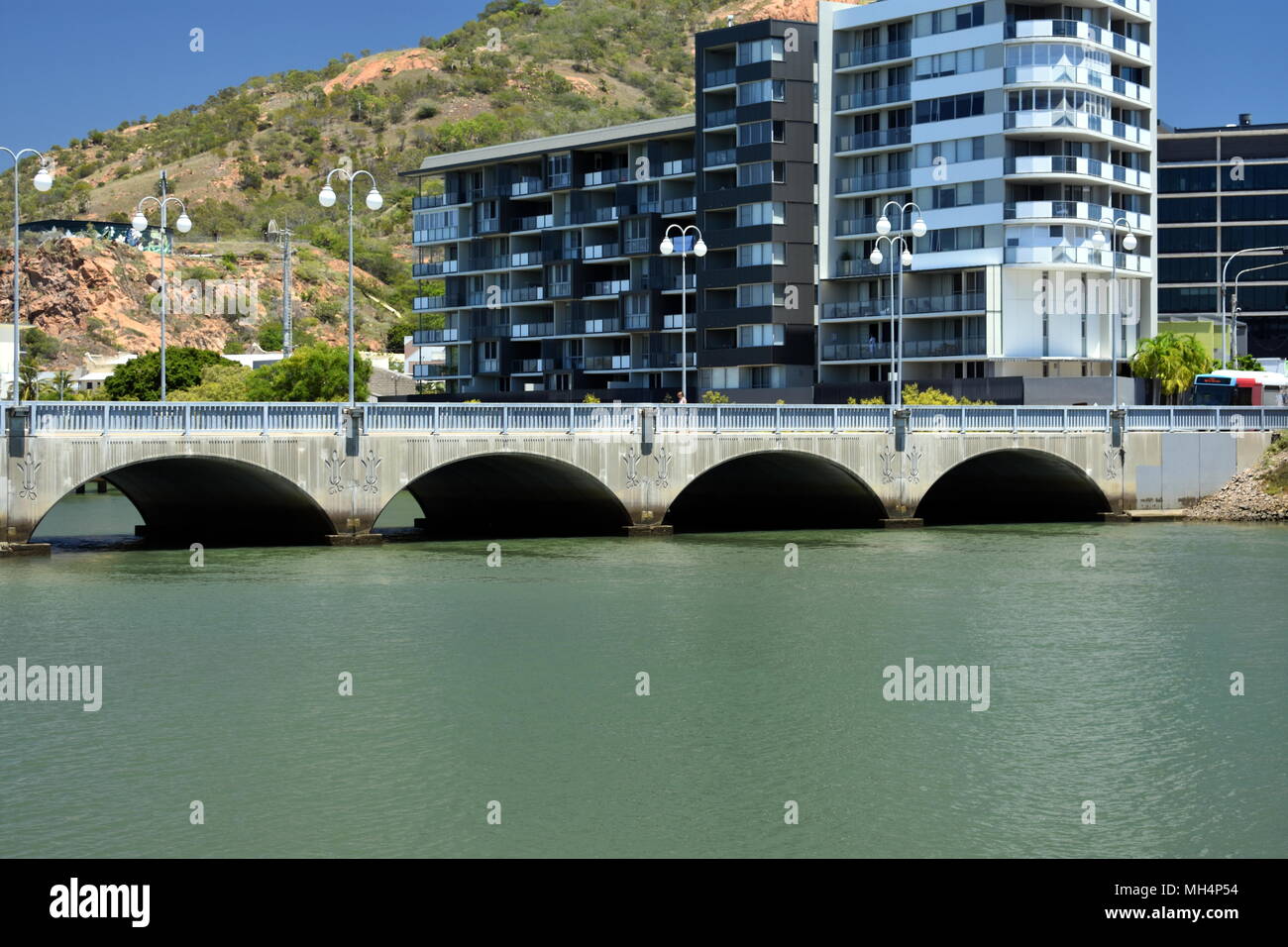 Modern arched bridge over hi-res stock photography and images - Alamy
