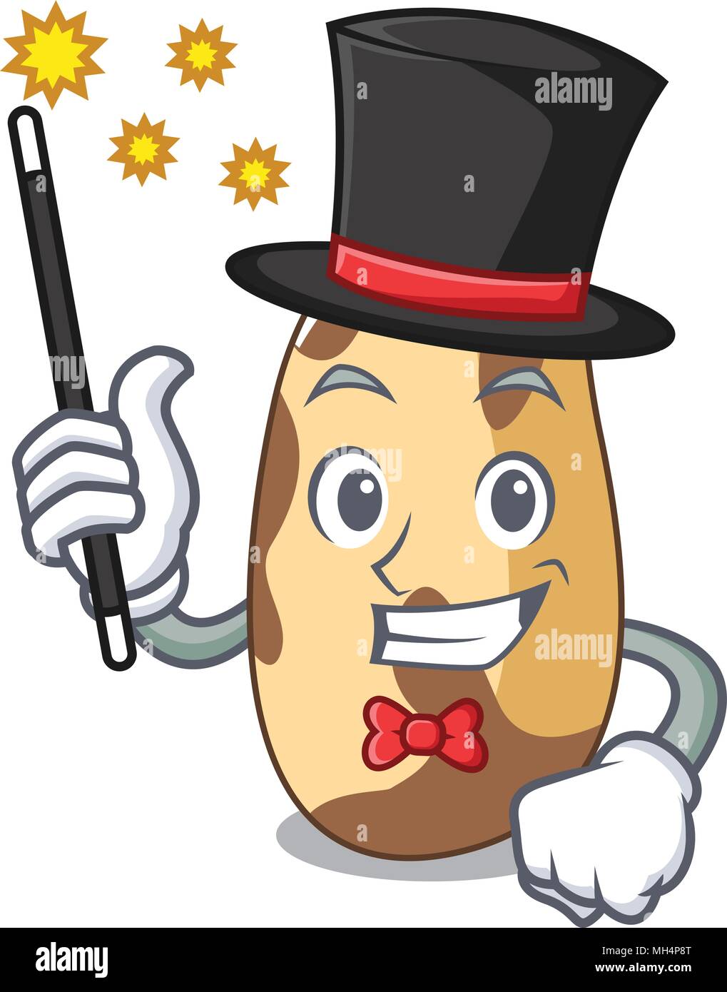 Magician brazil nut mascot cartoon Stock Vector Image & Art - Alamy