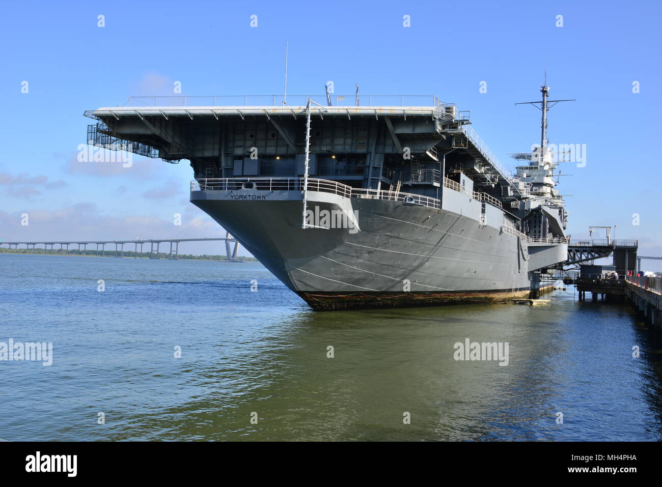 An American World War two aircraft carrier Stock Photo - Alamy