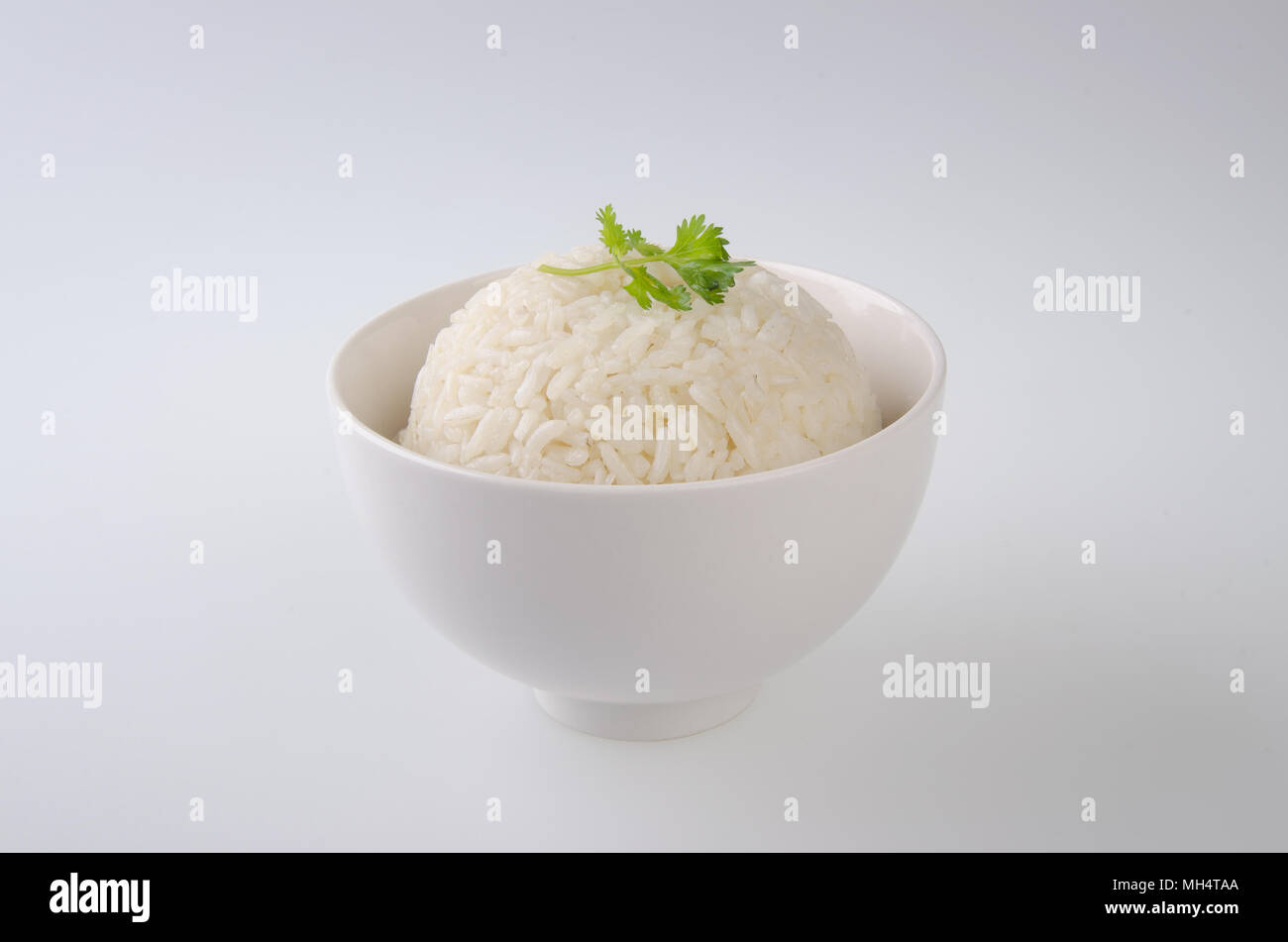 Rice isolated on white background Stock Photo - Alamy