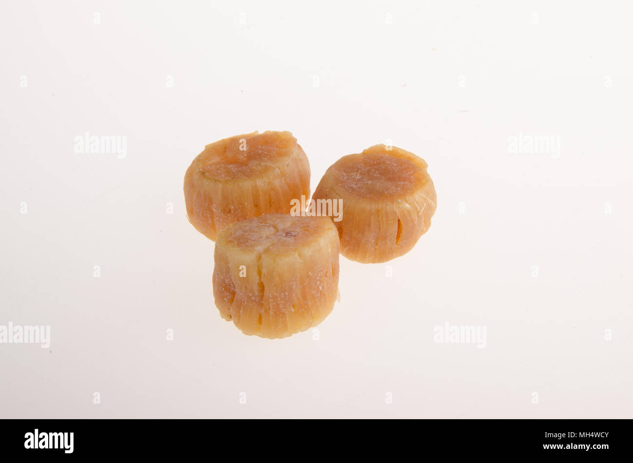 dried scallop on the background Stock Photo - Alamy