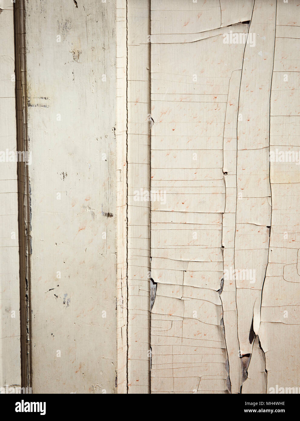 Background texture of wooden door made of with gray chipped paint Stock ...