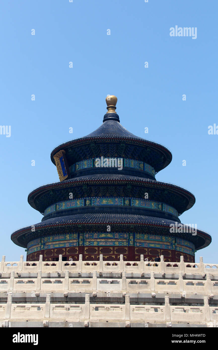 Chinese traditional architecture Temple of Heaven Stock Photo - Alamy