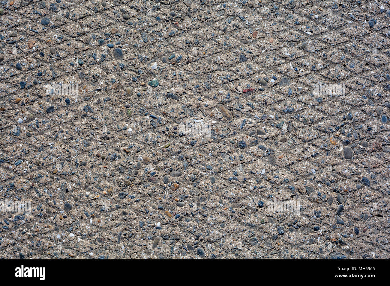 Close up Abstract small stone concrete cement floor texture background ...