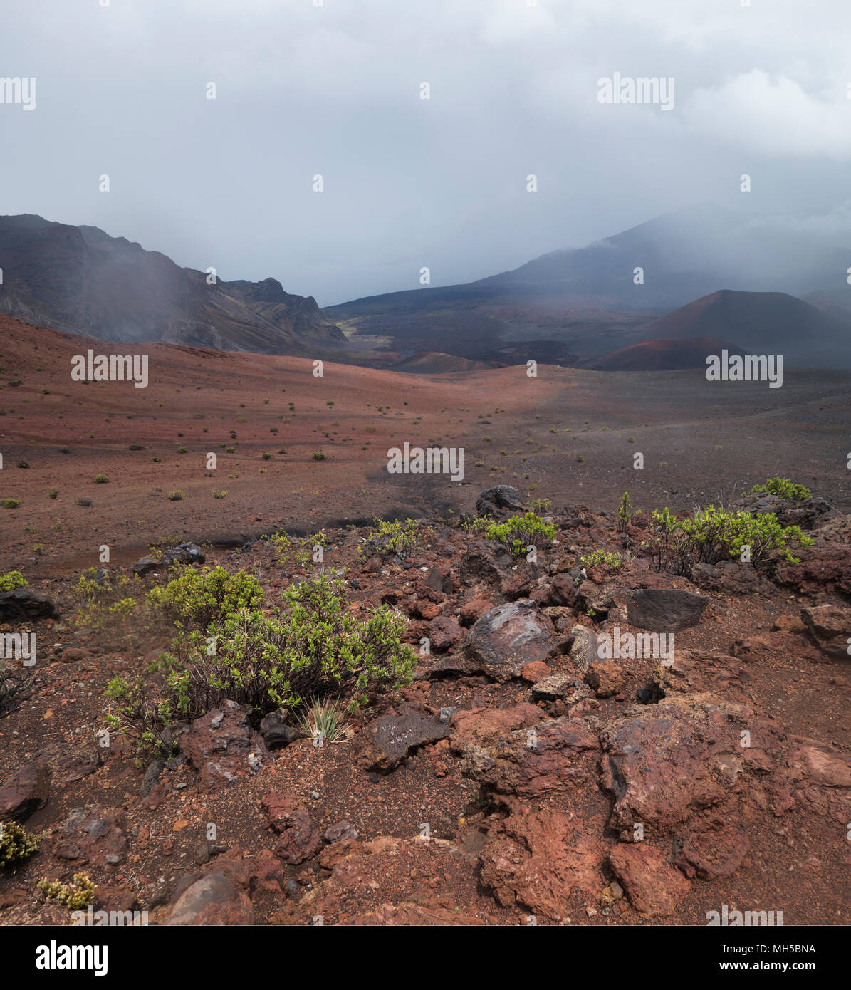 Maui volcano hi-res stock photography and images - Alamy