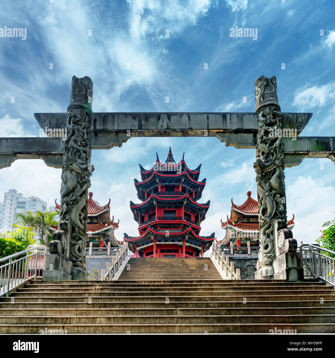 Traditional fujian style architecture on hi-res stock photography and ...