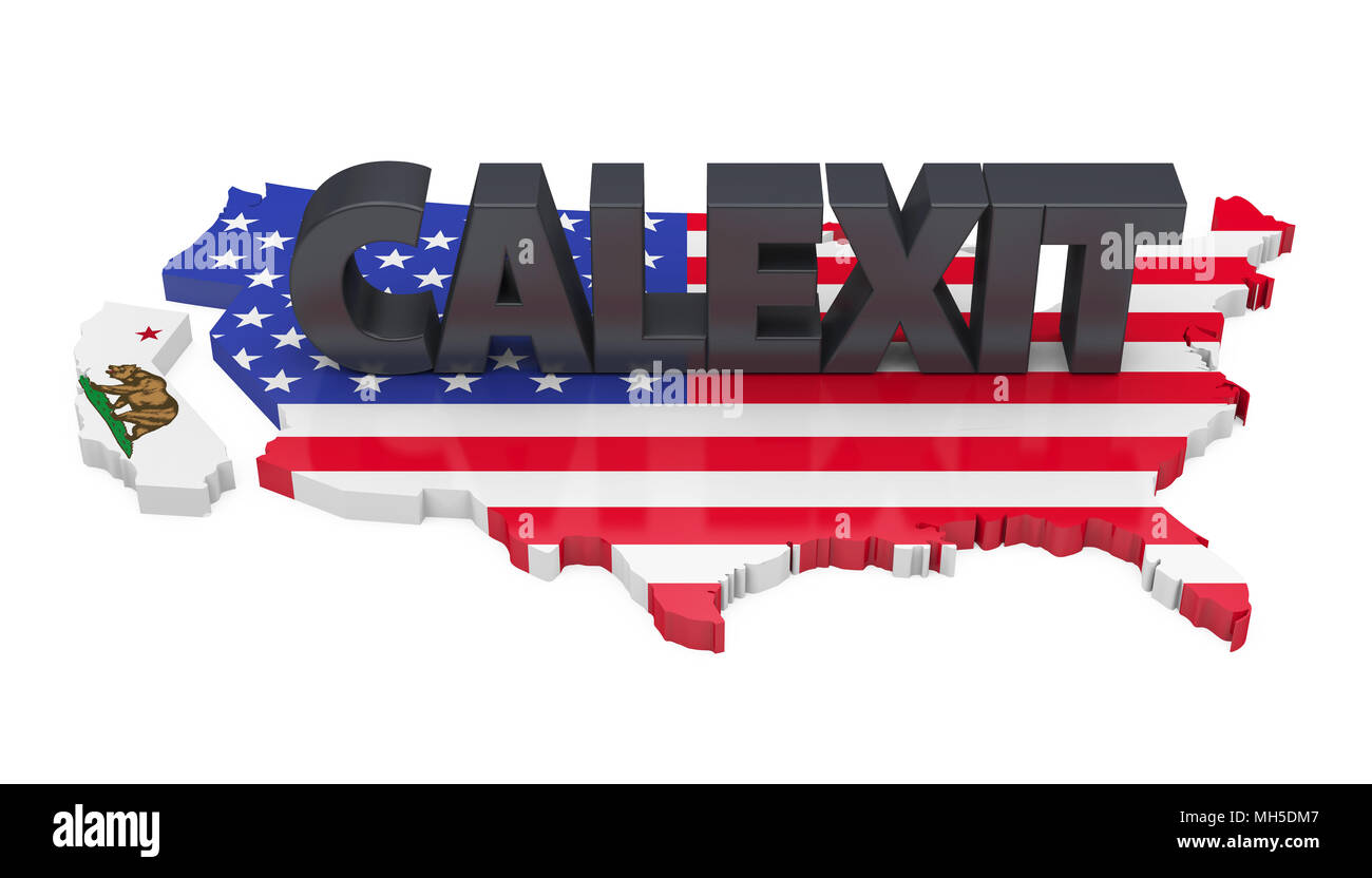 Split america map hi-res stock photography and images - Alamy