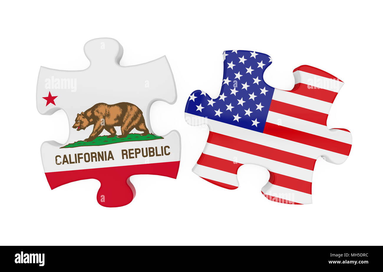 Split america map hi-res stock photography and images - Alamy