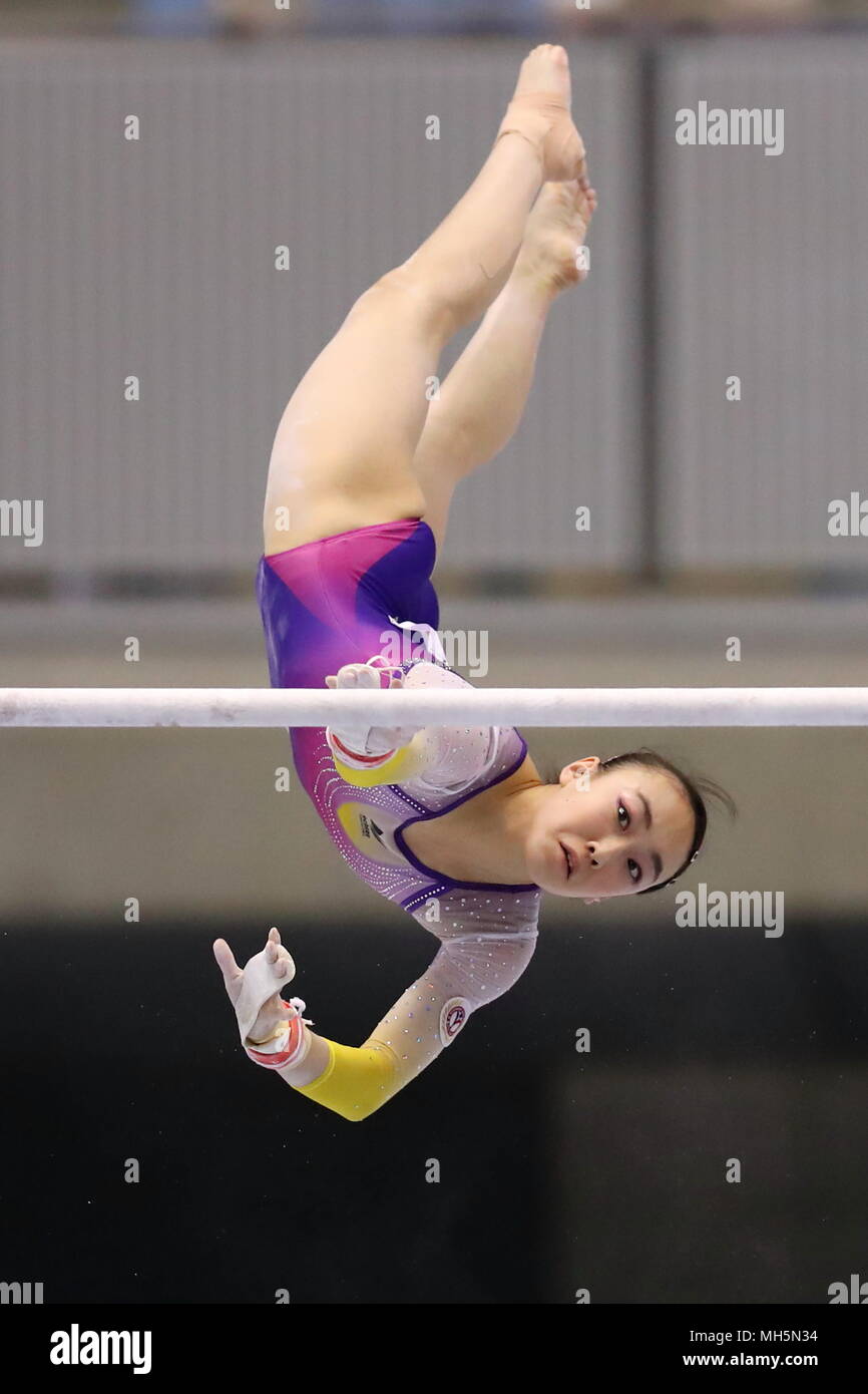 Tokyo Metropolitan Gymnasium, Tokyo, Japan. 27th Apr, 2018. Nagi Kajita ...