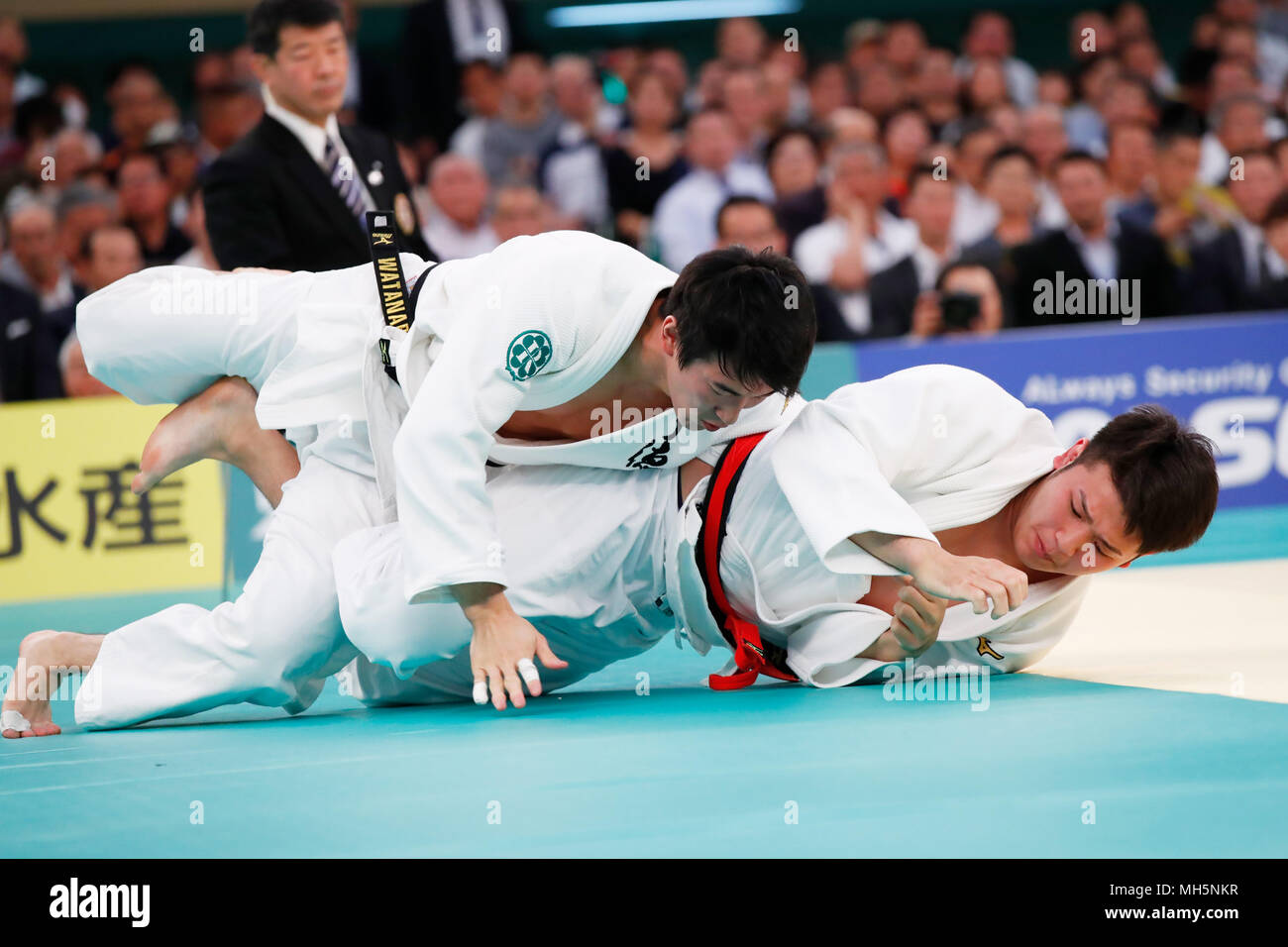(L to R) Hayato Watanabe, Kentaro Iida, APRIL 29, 2018 Judo : 2018 All ...