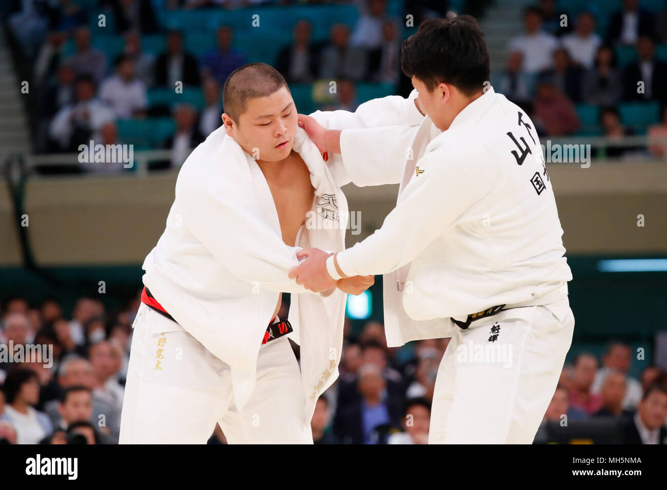 (L to R) Nakano Kanta, Kaiki Yamashita, APRIL 29, 2018 Judo : 2018 All ...