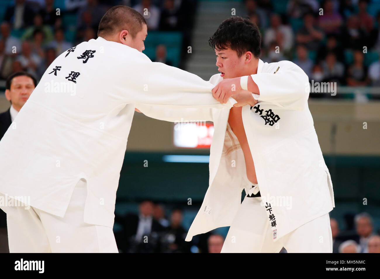 (L to R) Nakano Kanta, Kaiki Yamashita, APRIL 29, 2018 Judo : 2018 All ...