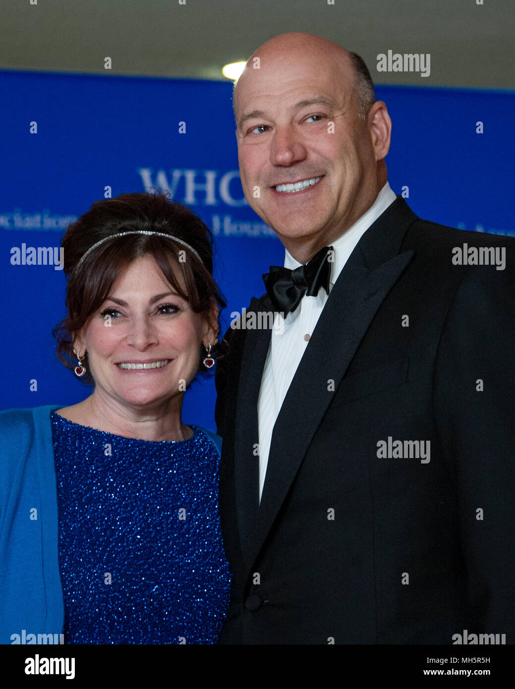 Washington, USA. 28th Apr, 2018. Lisa Pevaroff-Cohn, left, and former ...