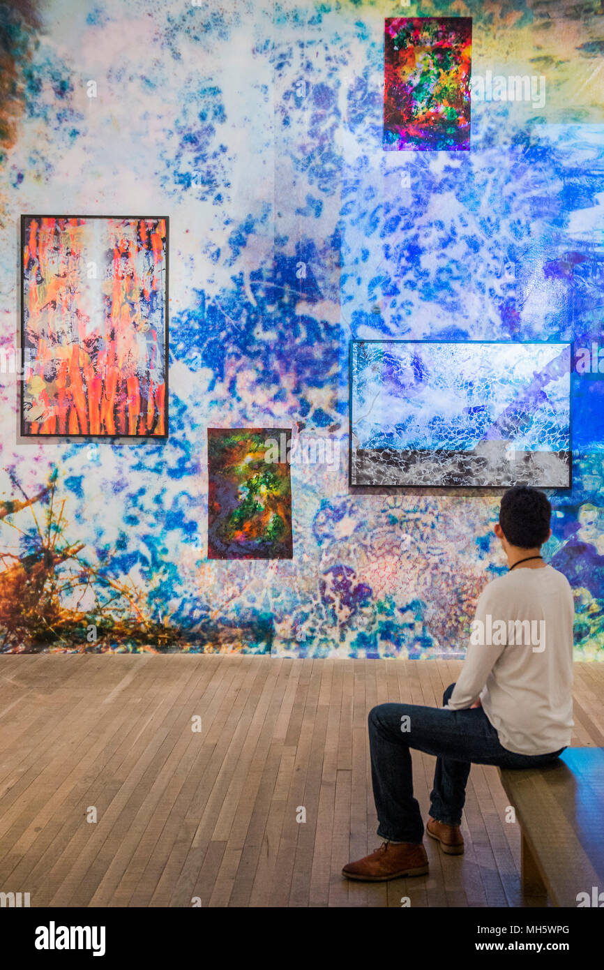 London, UK. 30th April, 2018. A Rock is a River by Maya Rochat - Shape ...