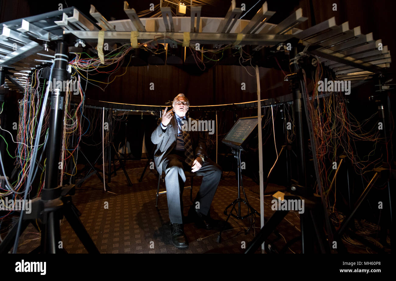 21 February 2018, Germany, Munich: Hugo Fastl of the Man-Machine ...
