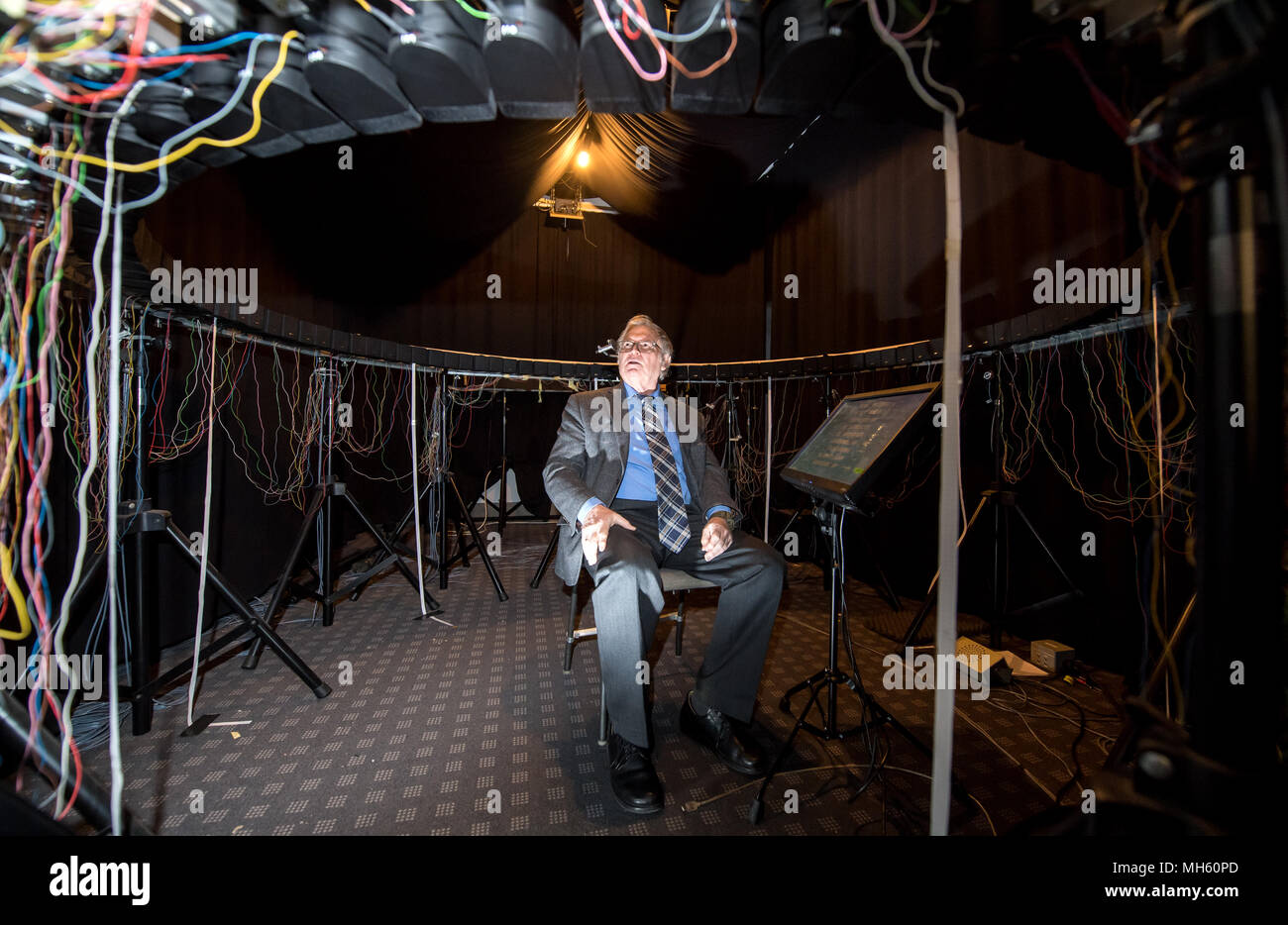 21 February 2018, Germany, Munich: Hugo Fastl of the Man-Machine ...