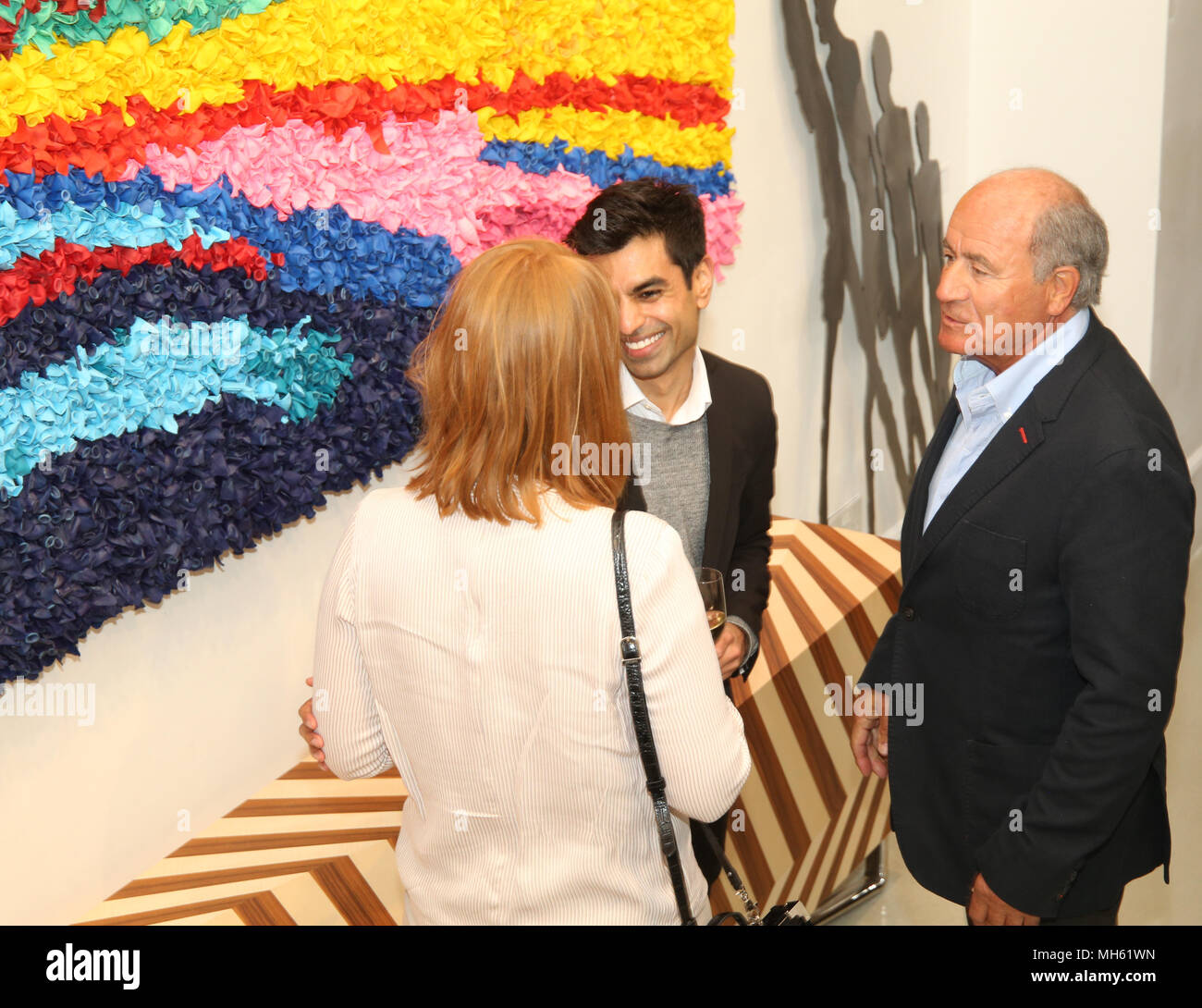 London UK 30 April 2018 Enrico Giacometti ,Great gran son of the great ...