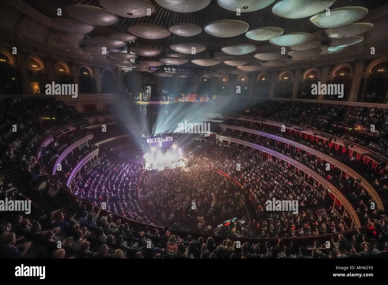 Walk Off The Earth performing live on stage at The Royal Albert Hall in ...