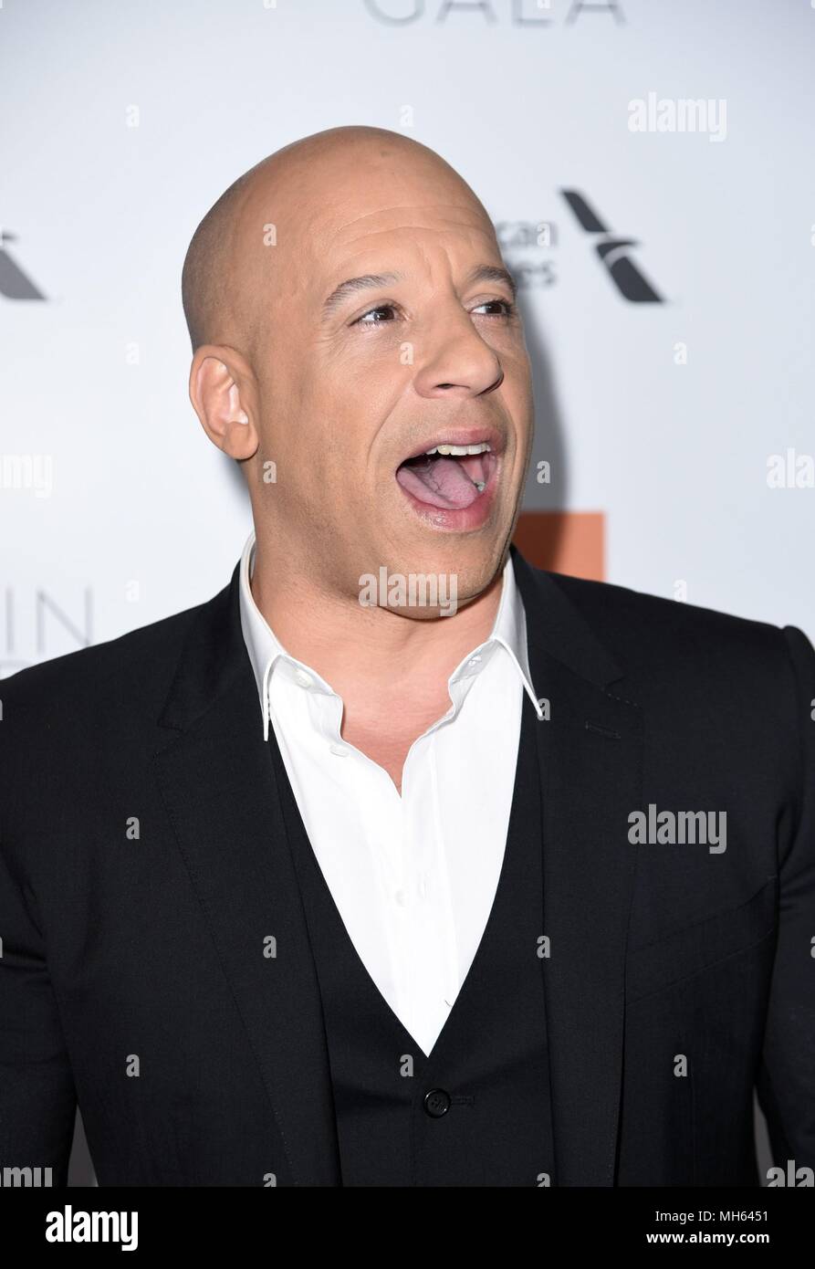 New York, NY, USA. 30th Apr, 2018. Vin Diesel at arrivals for Film ...