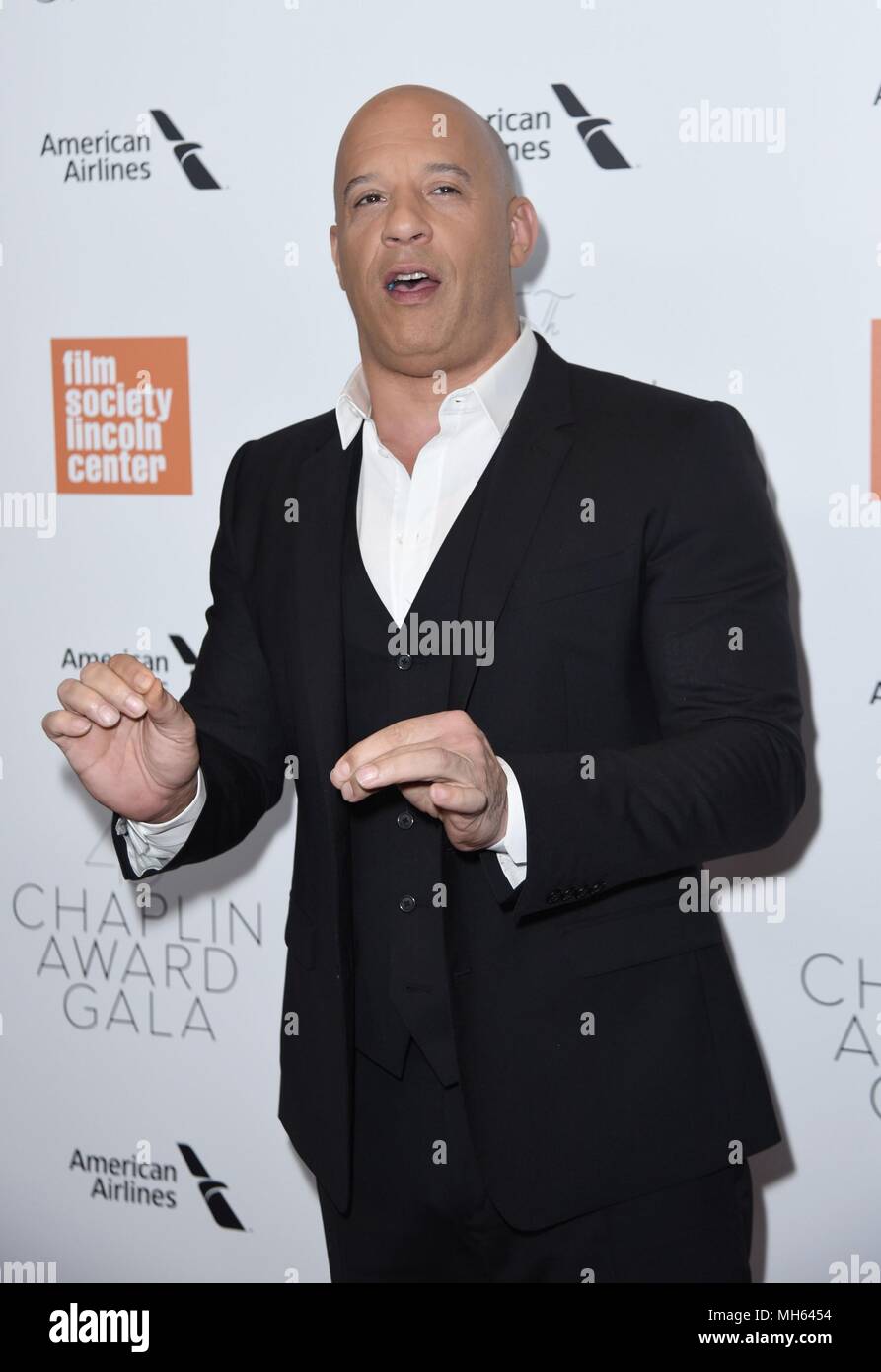 New York, NY, USA. 30th Apr, 2018. Vin Diesel at arrivals for Film ...