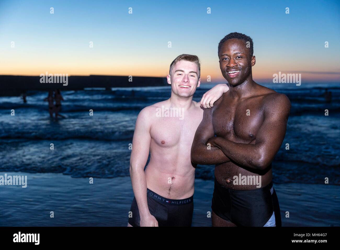 Scotland, UK. 1st May, 2018. Students at St Andrew's University take ...