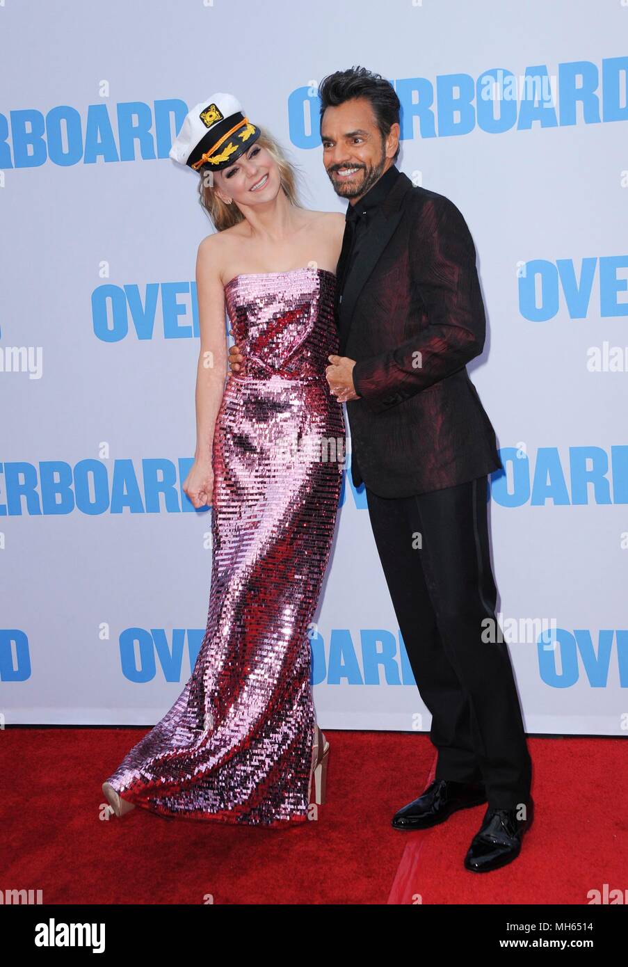 Los Angeles, CA, USA. 30th Apr, 2018. Eugenio Derbez, Anna Faris at ...