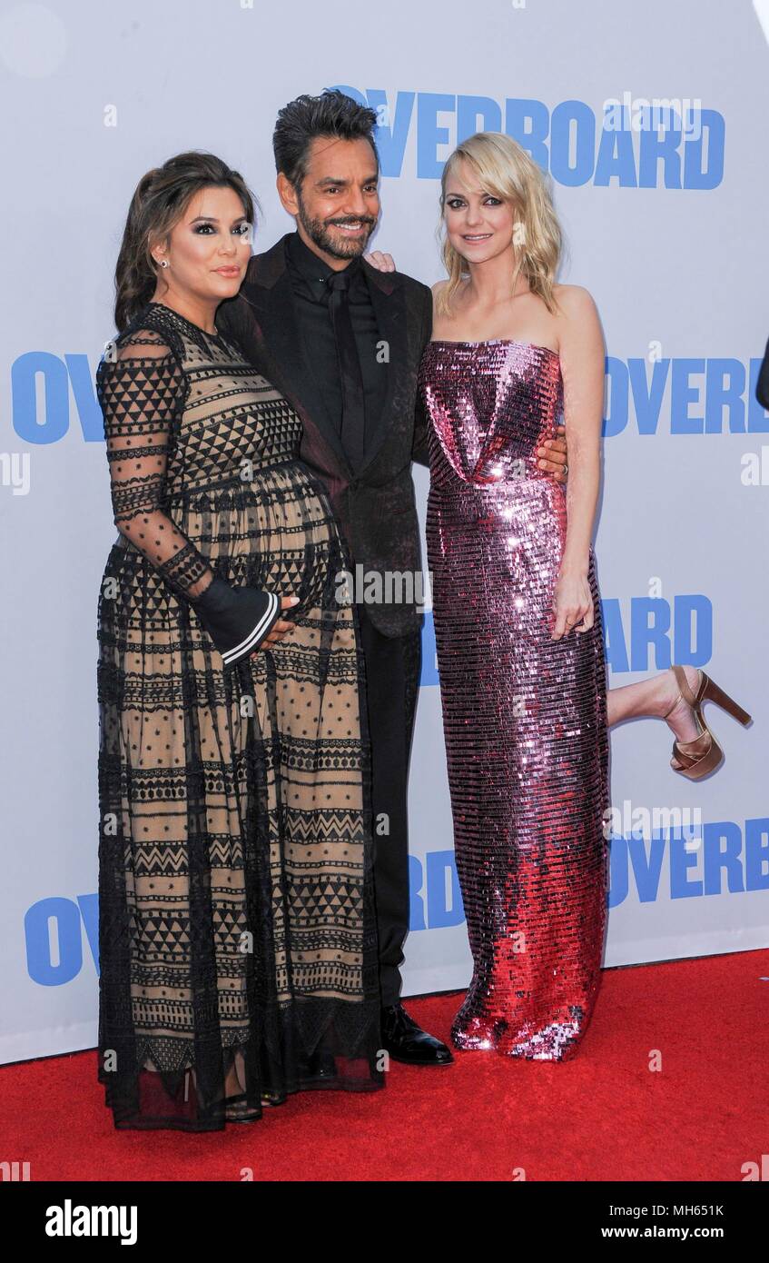 Los Angeles, CA, USA. 30th Apr, 2018. Eva Longoria, Eugenio Derbez ...