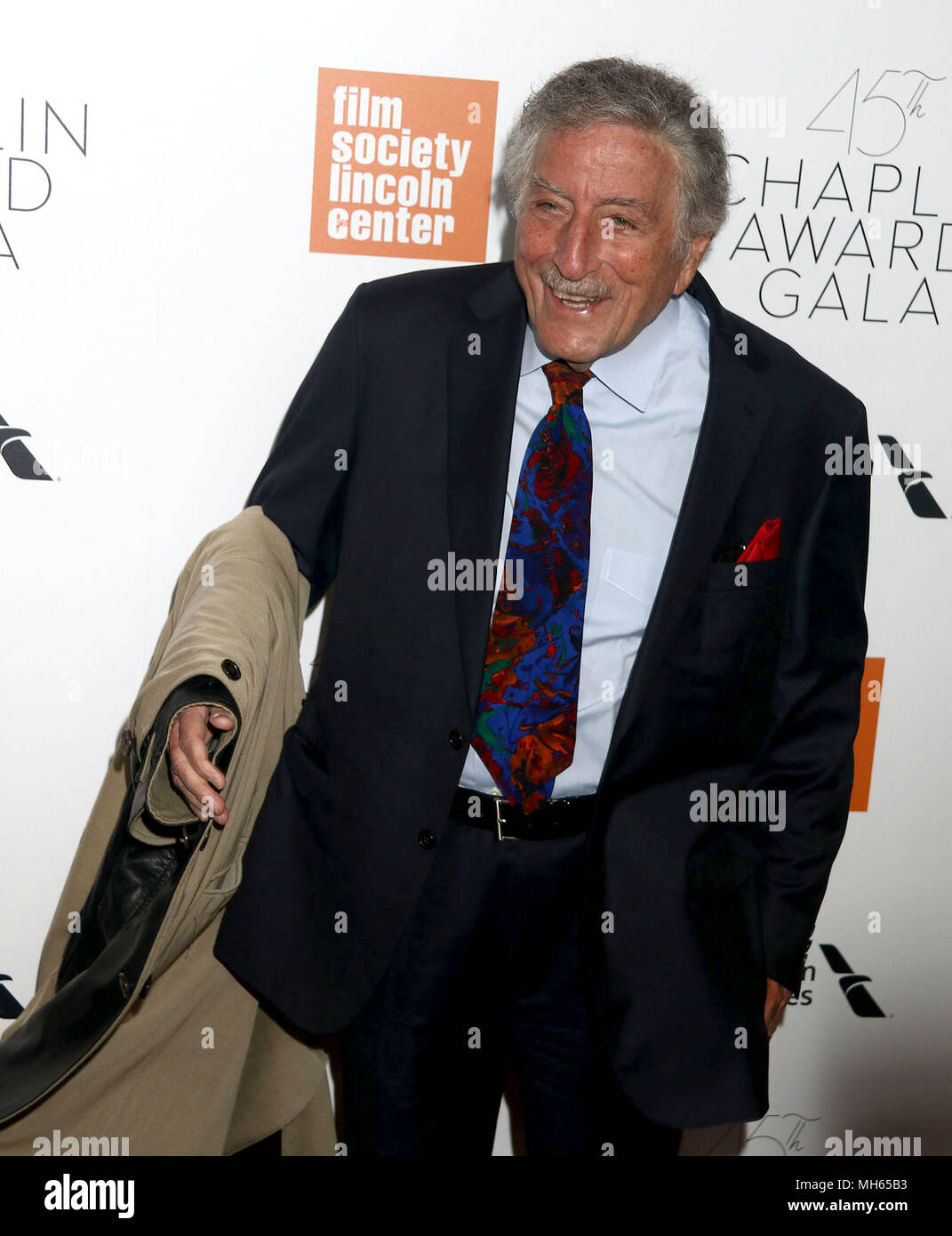 April 30, 2018 - New York City, New York, U.S. - Singer TONY BENNETT ...