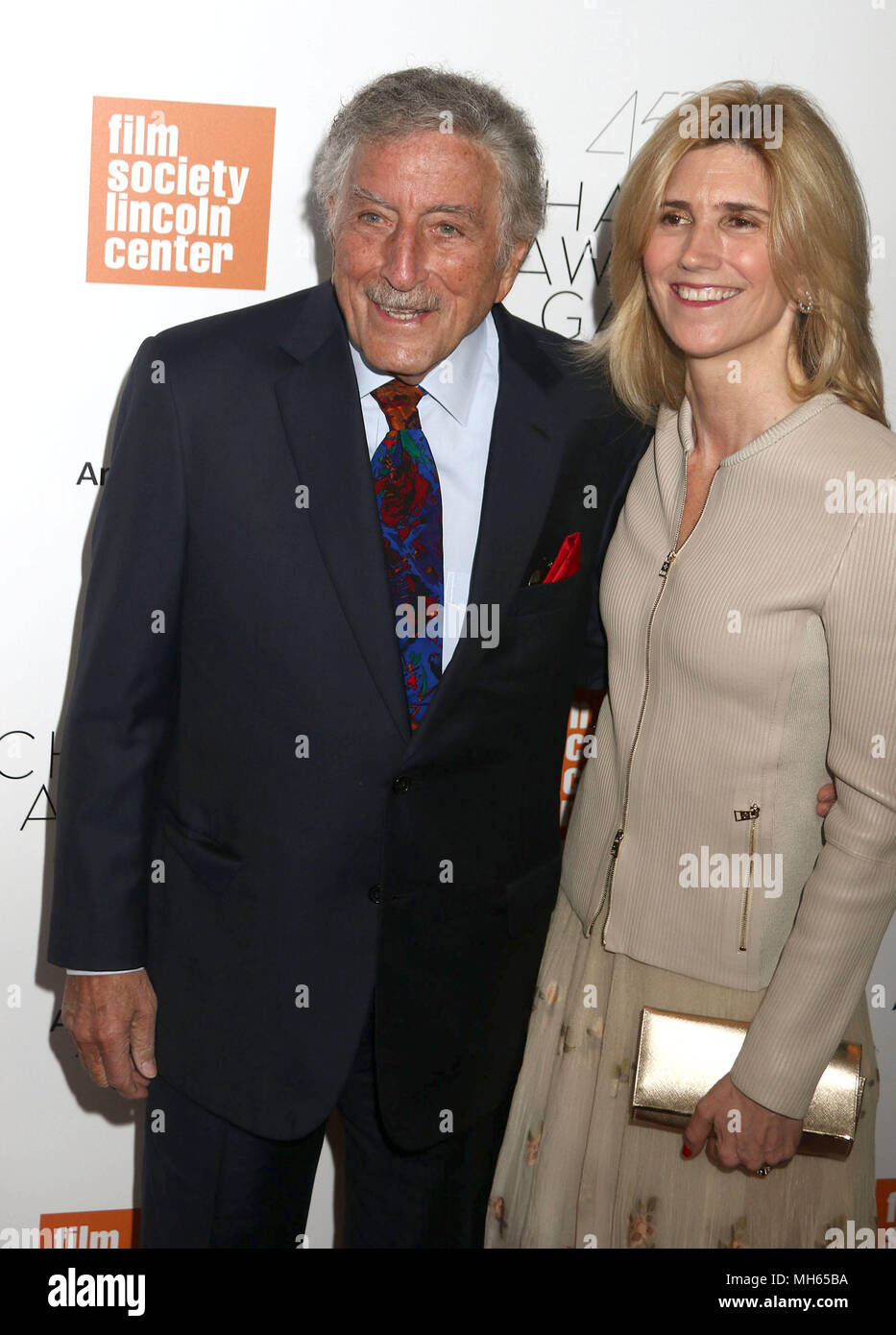 New York City, New York, USA. 30th Apr, 2018. Singer TONY BENNETT and ...